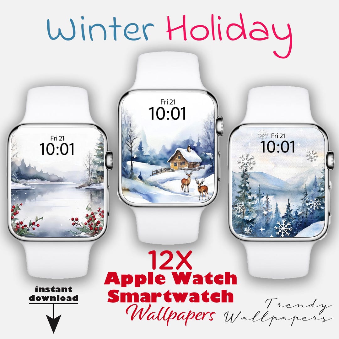 12 Apple Watch Wallpaper, Winter Wallpapers, Winter Apple Watch Face ...