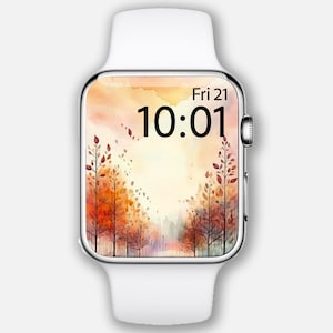 Apple Watch Faces, Set of 3 Fall Apple Watch Accessories, Apple Watch ...
