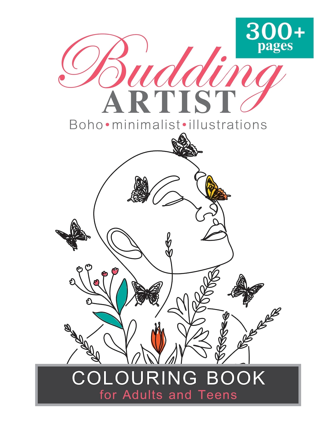 Coloring Book, Artist Coloring, Coloring Book for Adults and Teens, 300 ...