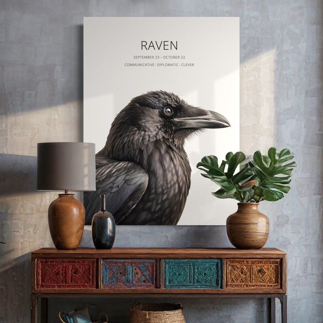 Native American Horoscope | Indian Astrology Zodiac Sign: Raven ...