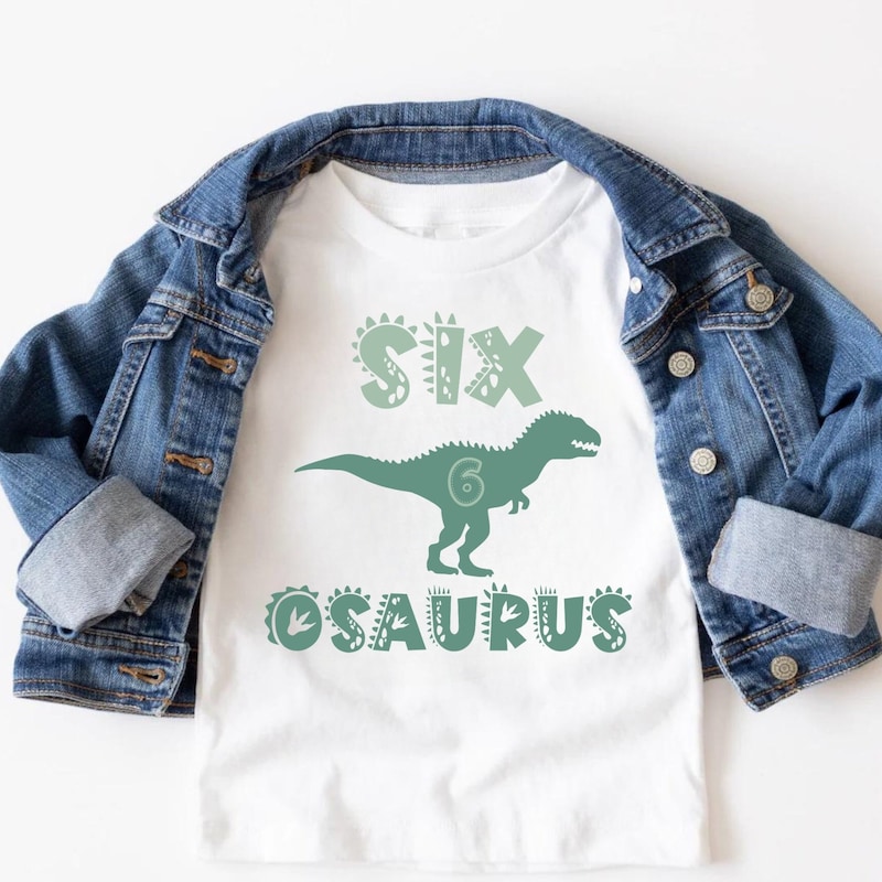 Six a Saurus - Etsy