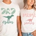 Dinosaur Matching Birthday Shirts, One-o-saurus Birthday Tee ...