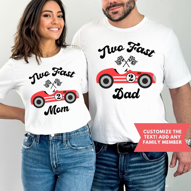 Two Fast Birthday Shirt - Etsy