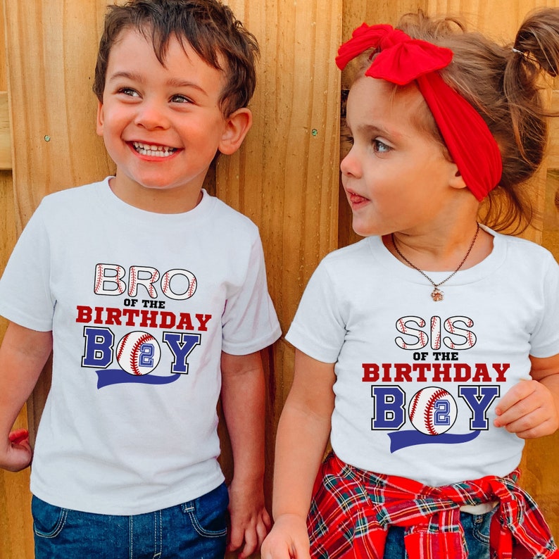 Baseball Family Shirts, Baseball Birthday Family Shirts, Personalized ...