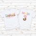 Three Scoops of Fun Ice Cream Girls 3rd Birthday Shirt, 3rd Birthday Party, Ice Cream Shirt, Ice ...