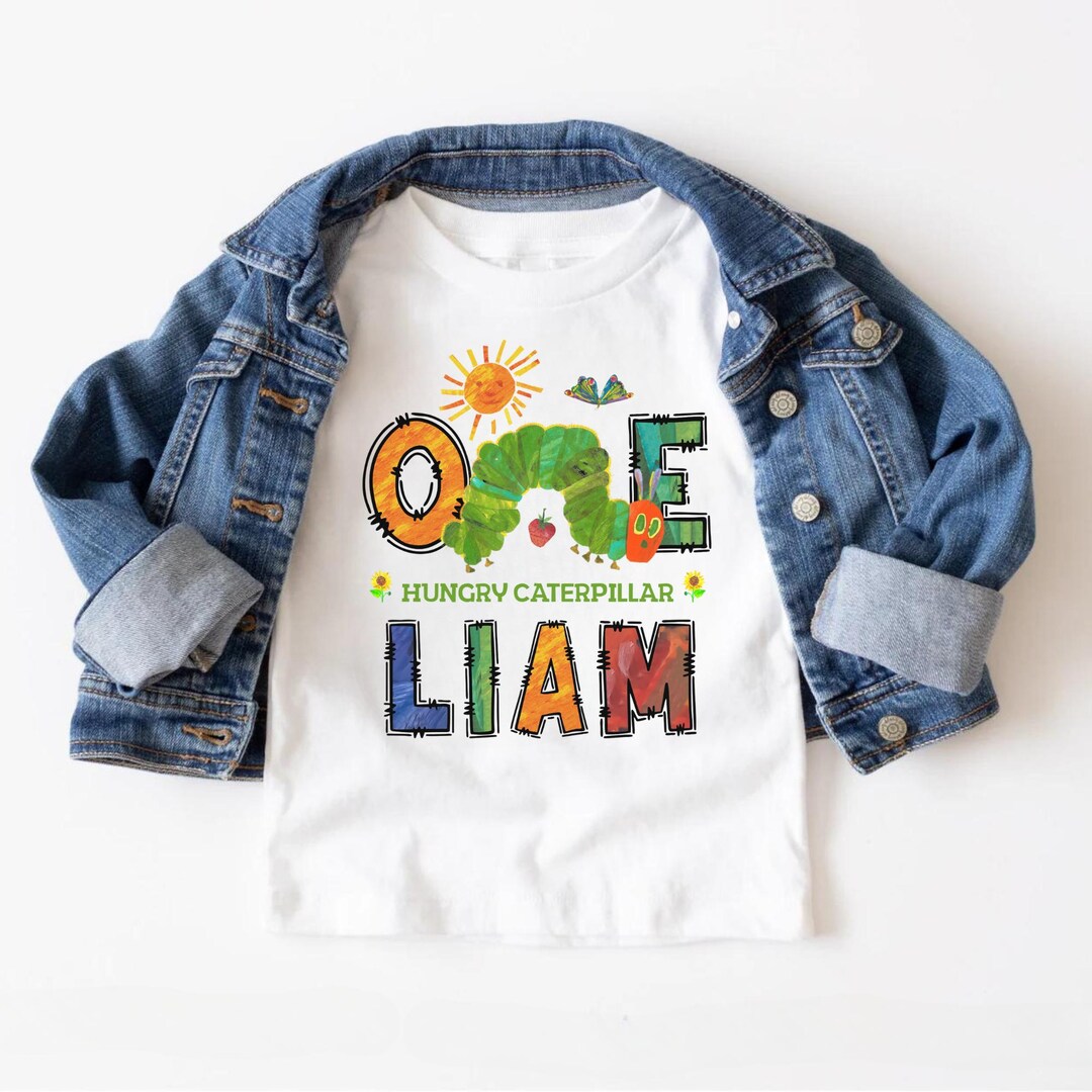 Hungry Caterpillar First Birthday Shirts, Family Matching Caterpillar ...