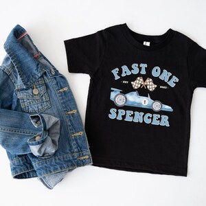 Fast One Family Matching Birthday Shirt, Fast 1 Birthday T-shirt, Race ...