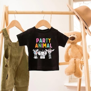 Personalized Party Animal Birthday Shirt, Zoo Animals Birthday, Party ...