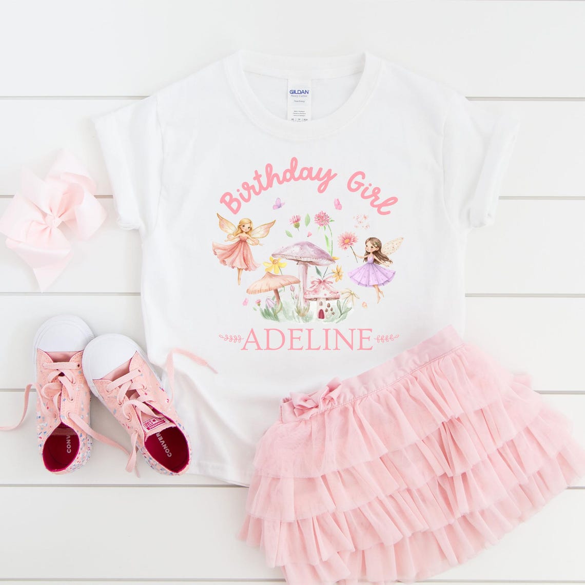 Fairy Birthday Shirts, Magical Fairy Birthday Outfit, Whimsical ...