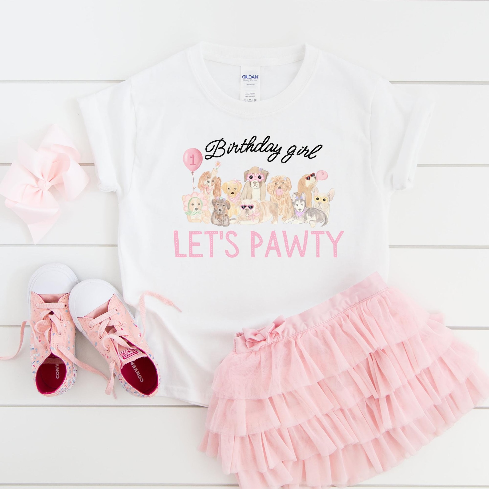 Custom Puppy Party Shirts Family Dog Birthday Matching Outfits ...