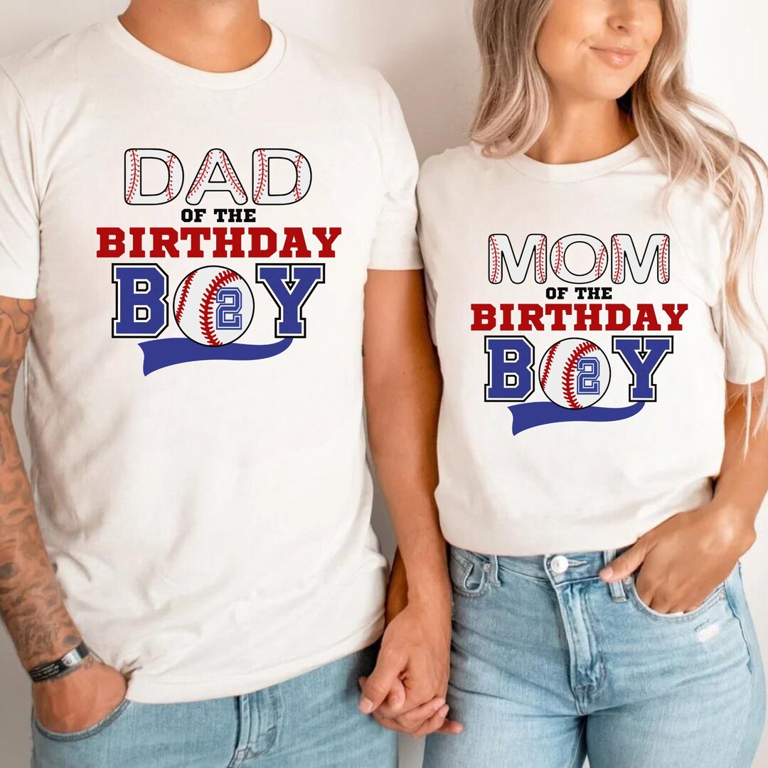 Baseball Family Shirts, Baseball Birthday Family Shirts, Personalized ...