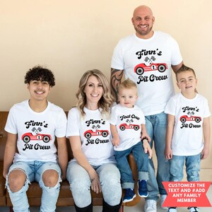 Fast One Matching Family Birthday Shirt, 1st Birthday Shirt, Race Car ...