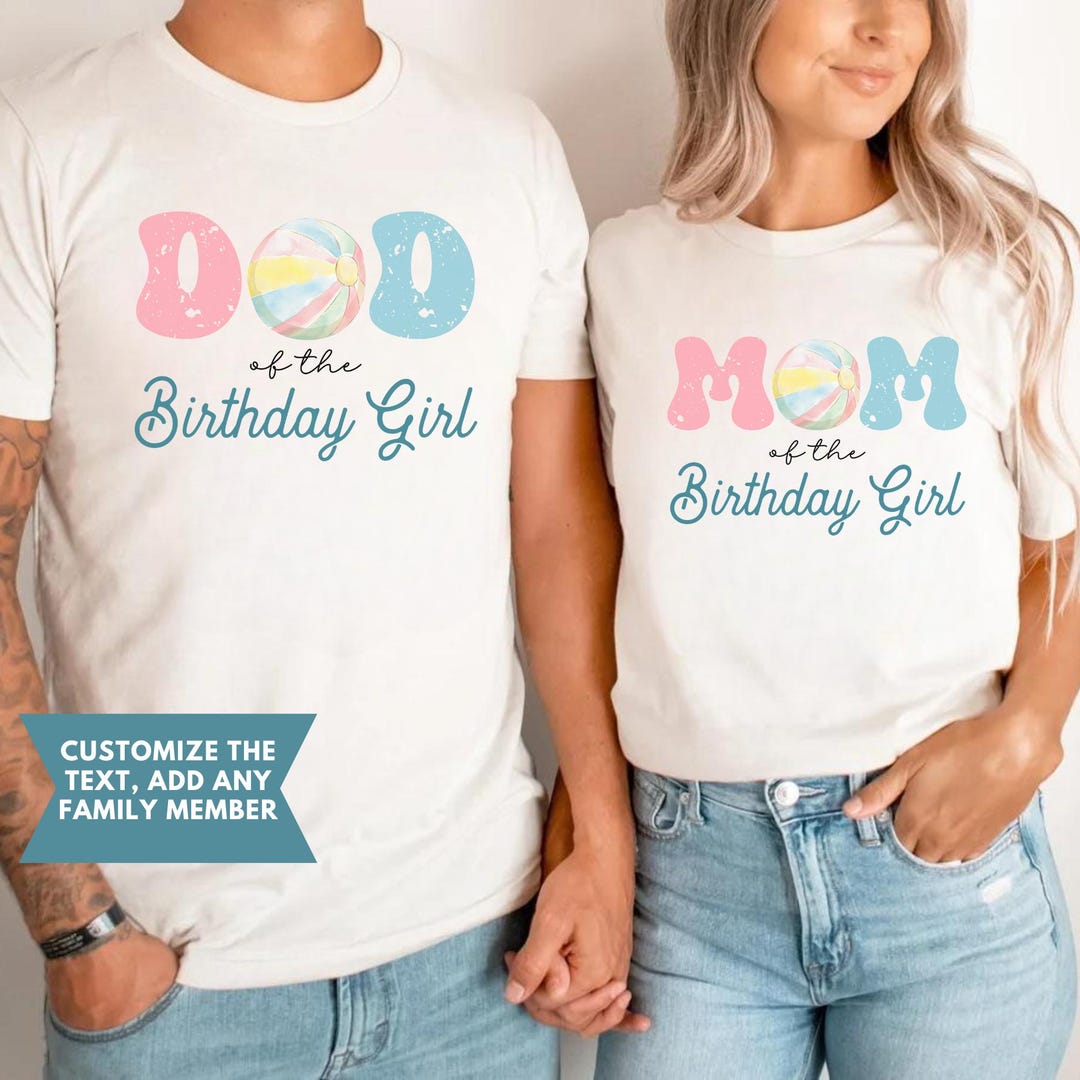 Personalized Pool Party Shirt, Summer Birthday Party, Pool Party ...