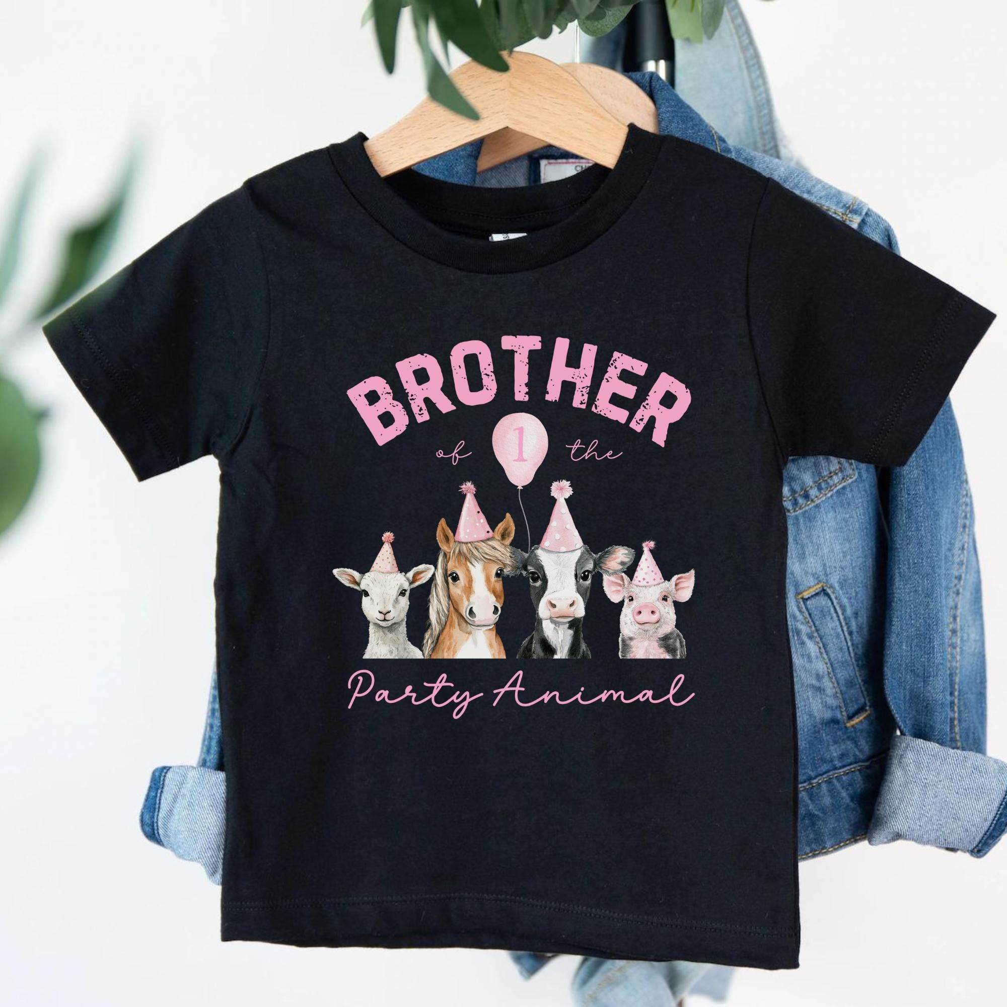 Personalized Girl Party Animal Birthday Shirt, Party Animal Pink Shirt ...