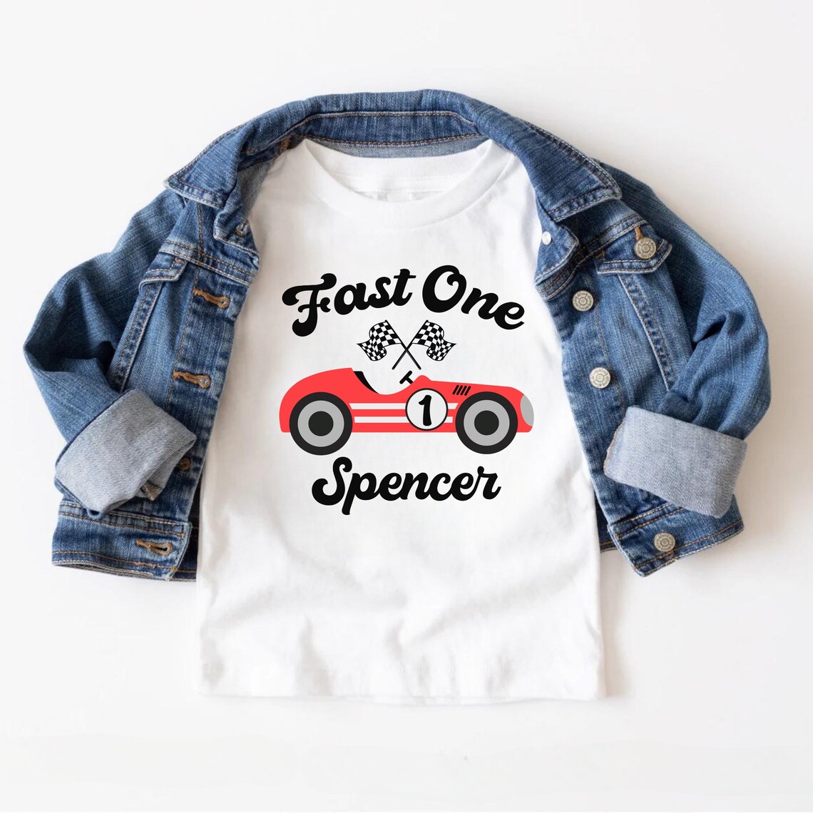 Fast One Matching Family Birthday Shirt, 1st Birthday Shirt, Race Car ...