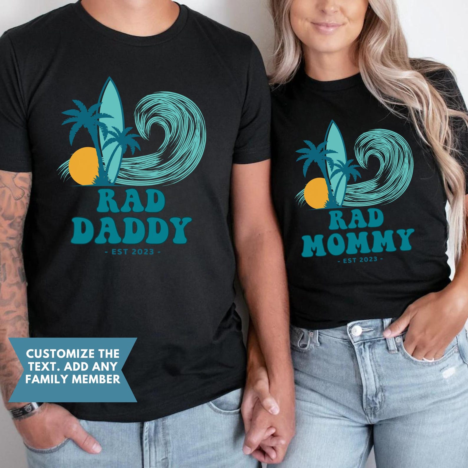 Surf Family Birthday Shirts, One Rad Dude Shirt, the Big One Shirt ...