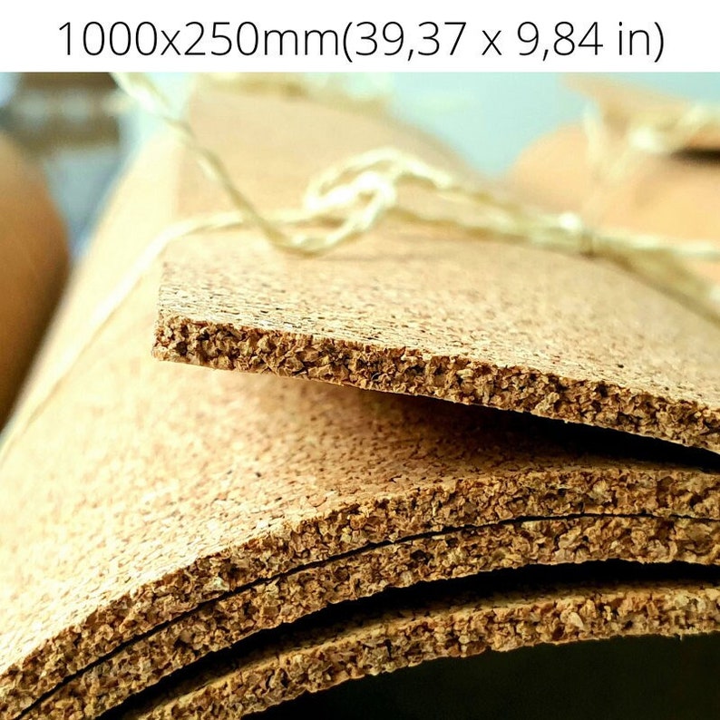 Cork Sheets 3mm Thick Rolls Landscape Mats Model Railways 250mm-2200mm ...