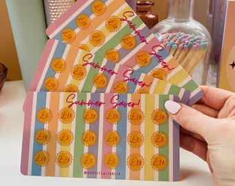 BINGO Challenge Fund Tracker Laminated Cash Wallet Tracker Low Budget ...