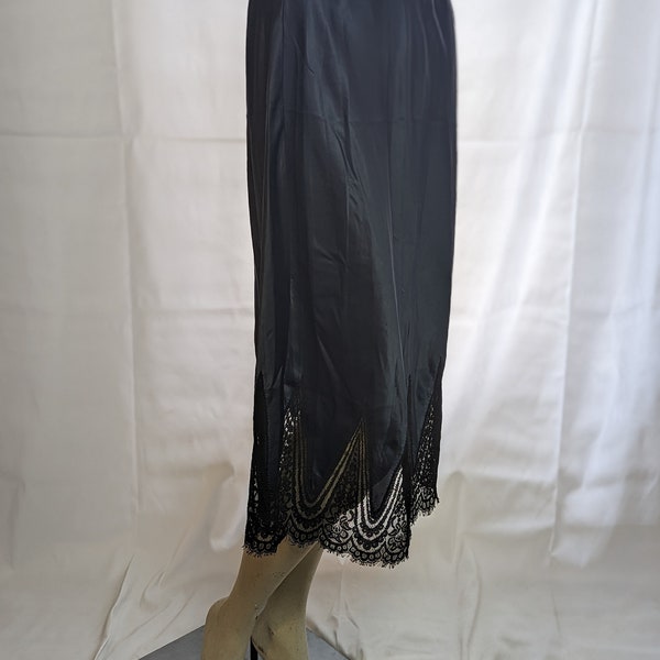 Black Lace Slip - Etsy