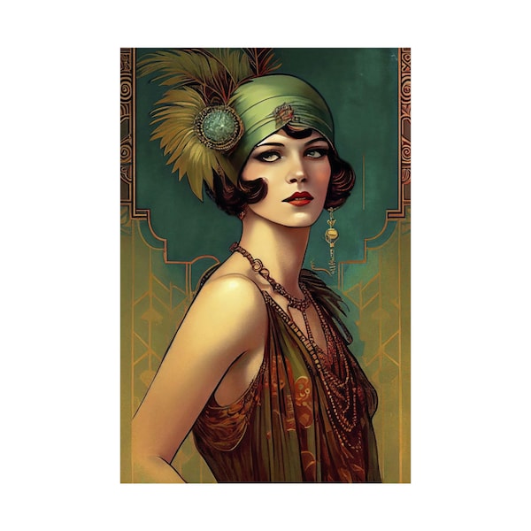 Art Deco Poster - Etsy
