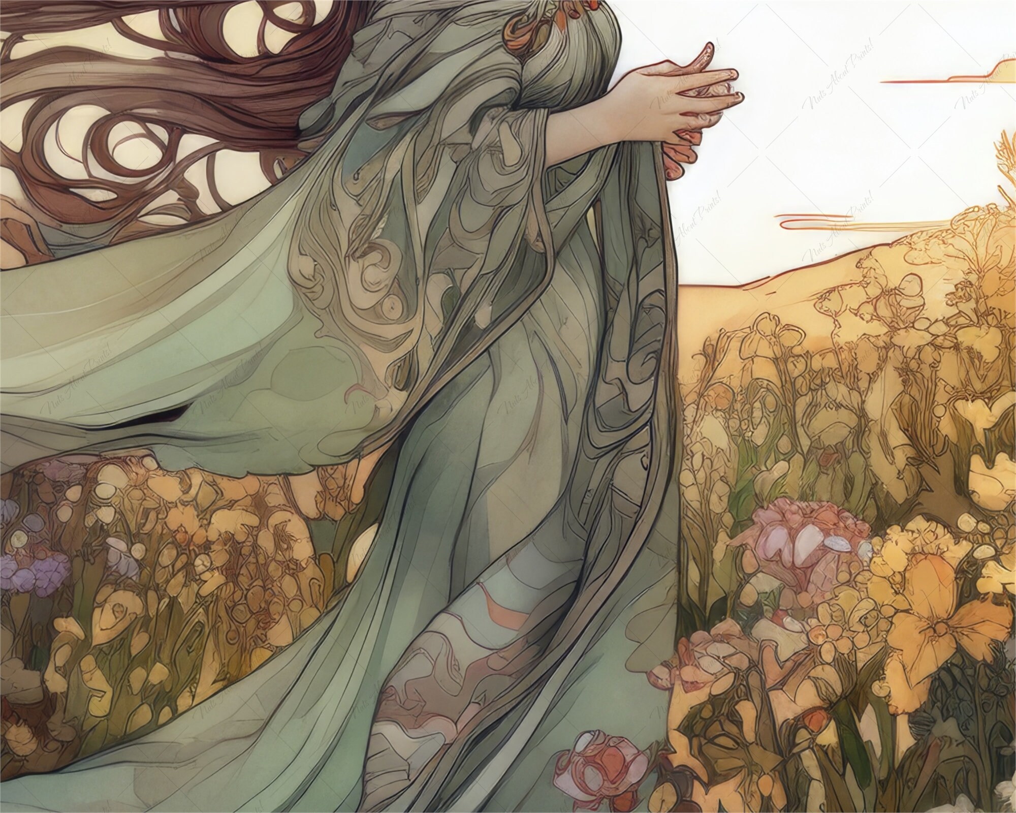 Fantasy Elves Digital Paper, Elf Journal, Printable Scrapbook Papers ...