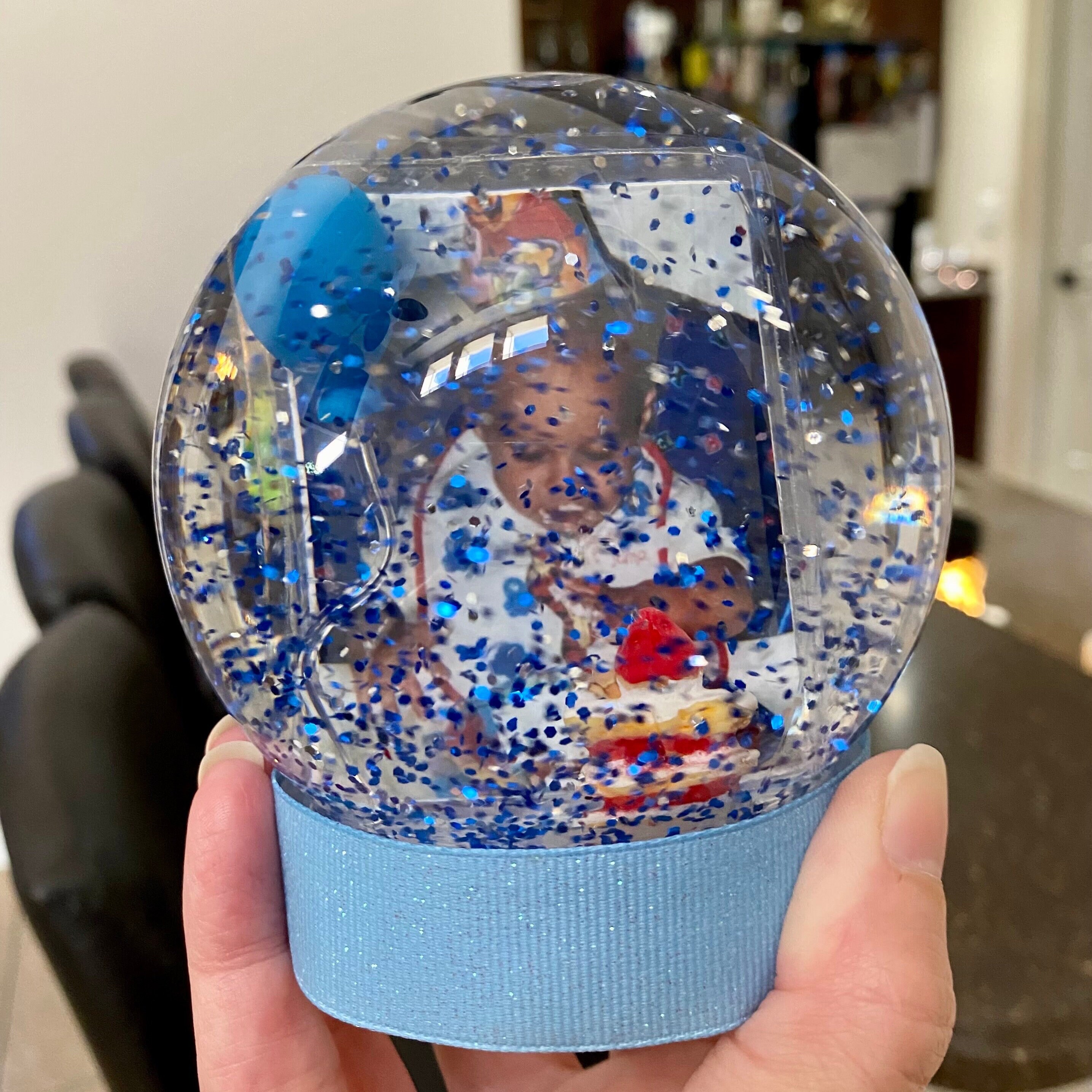 Personalized Birthday Snow Globe - Etsy