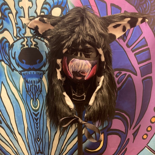 Furry Rave Hood - Etsy