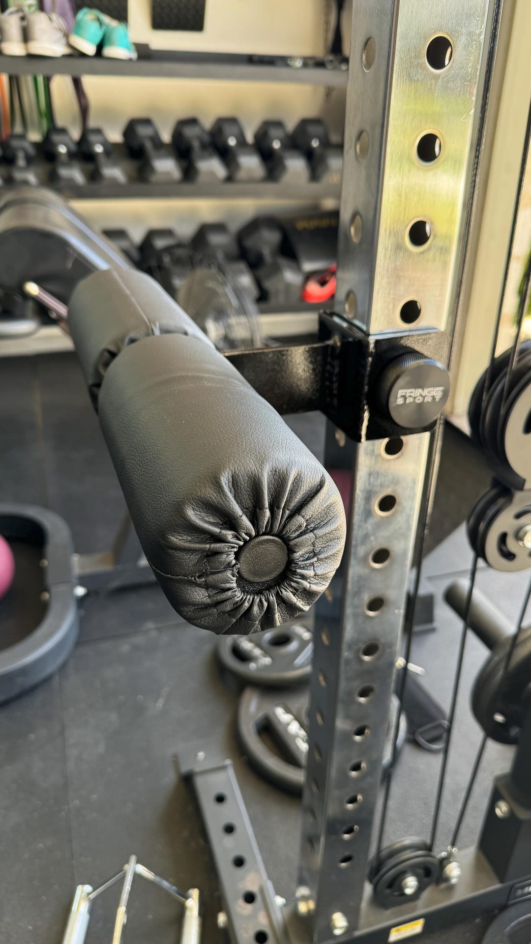 Bells of Steel Cable Tower Knee Pad & Lat Pulldown Attachment Seated ...