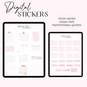 Digital Stickers | Goodnotes Stickers | Planner Stickers | Digital ...