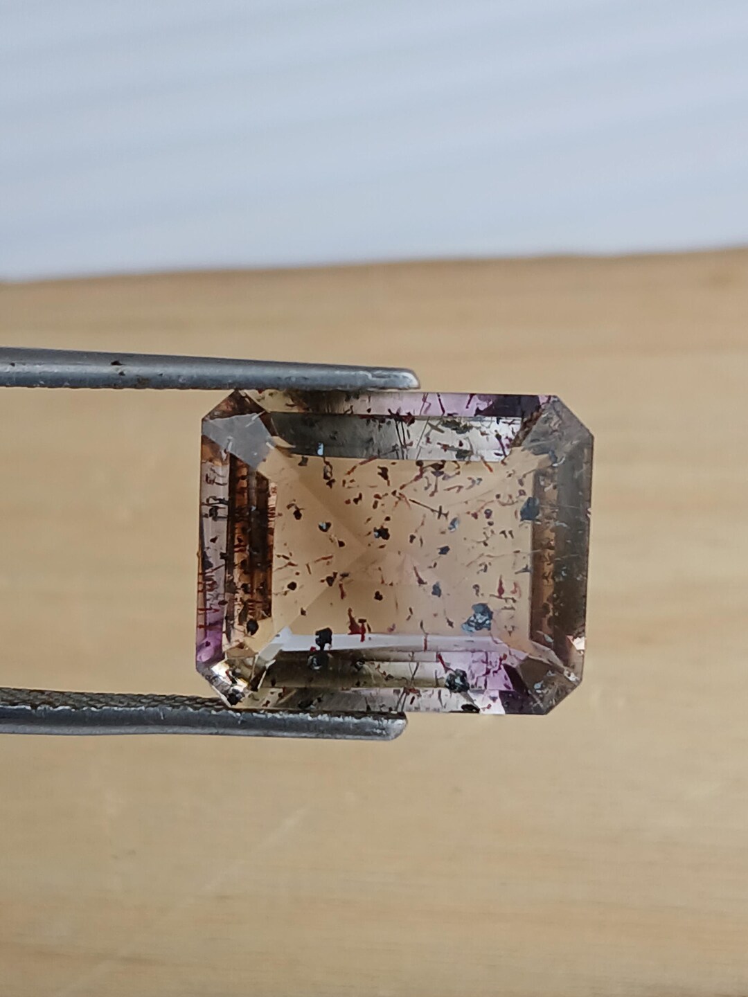 Beautiful SUPER SEVEN Gemstone Size 14.5x12 MM 7.60 Ct Amazing 7 ...