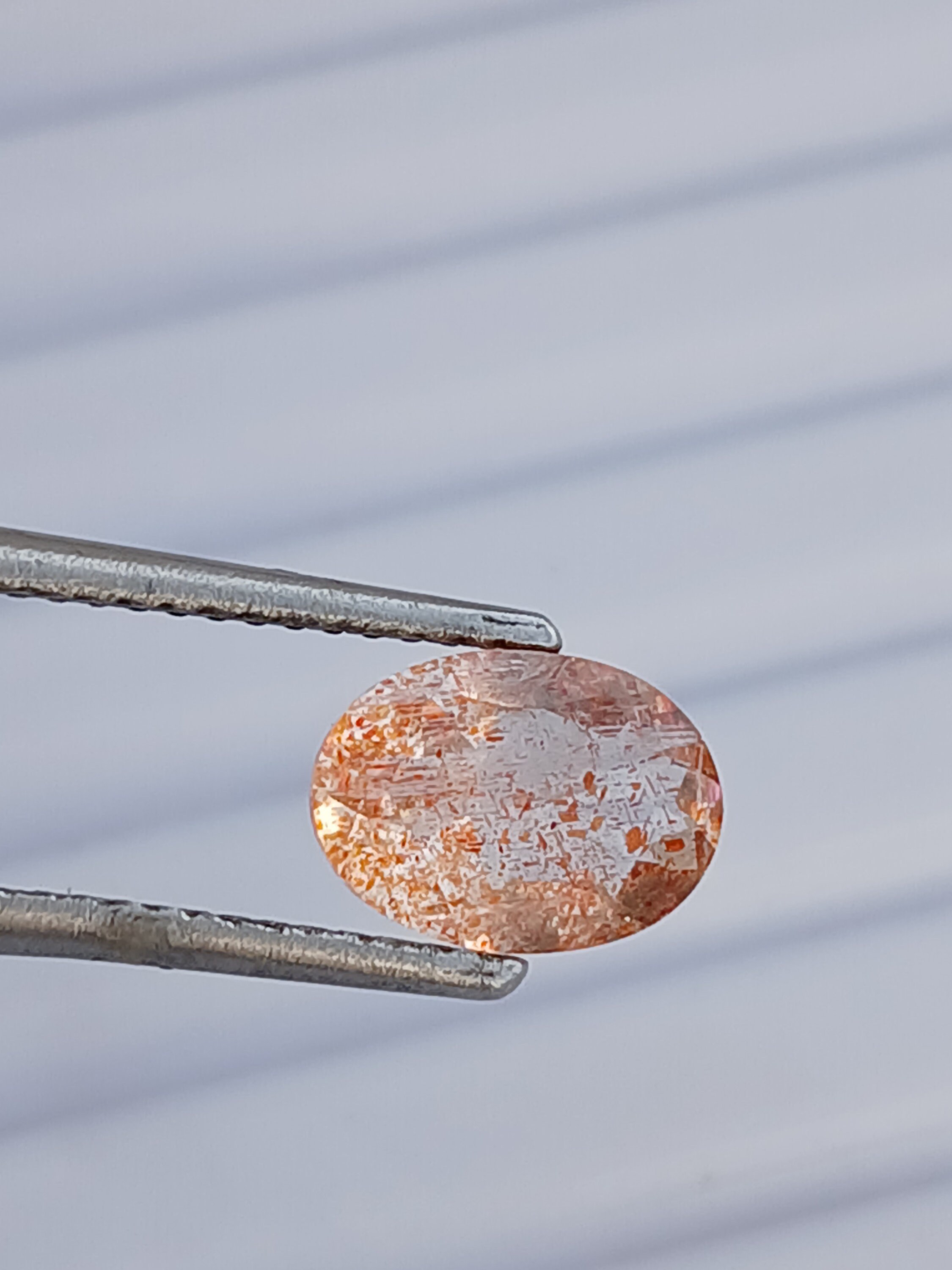 Golden Matrix CONFETTI SUNSTONE With Amazing Orange Flakes Sparkling ...