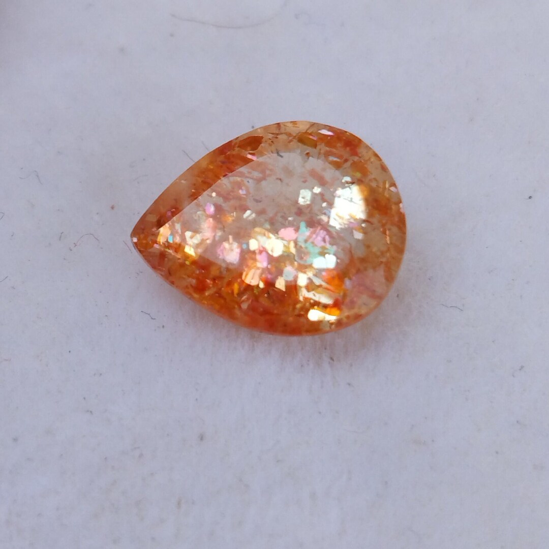 Natural CONFETTI SUNSTONE With Amazing Multi Flakes Sparkling - Etsy