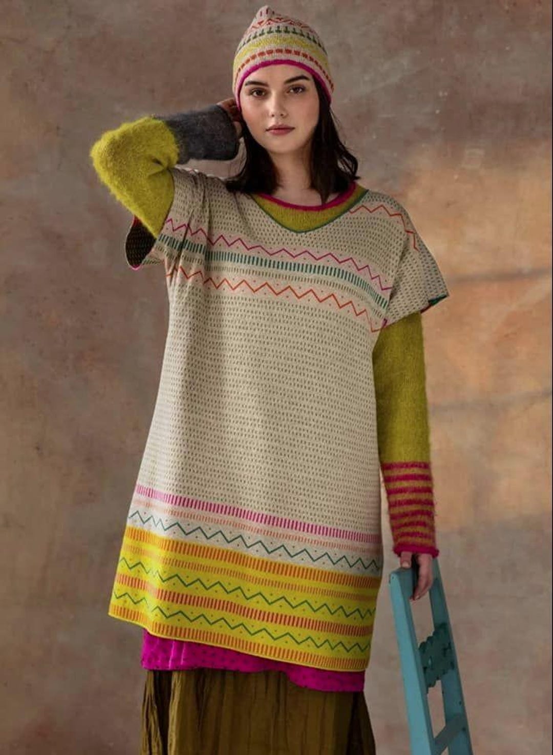 Gudrun Sjoden Knited Tunic/ Dress - Etsy