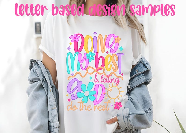 Preppy Letters and Numbers PNG Bundle, Neon Letters Bundle,bright ...