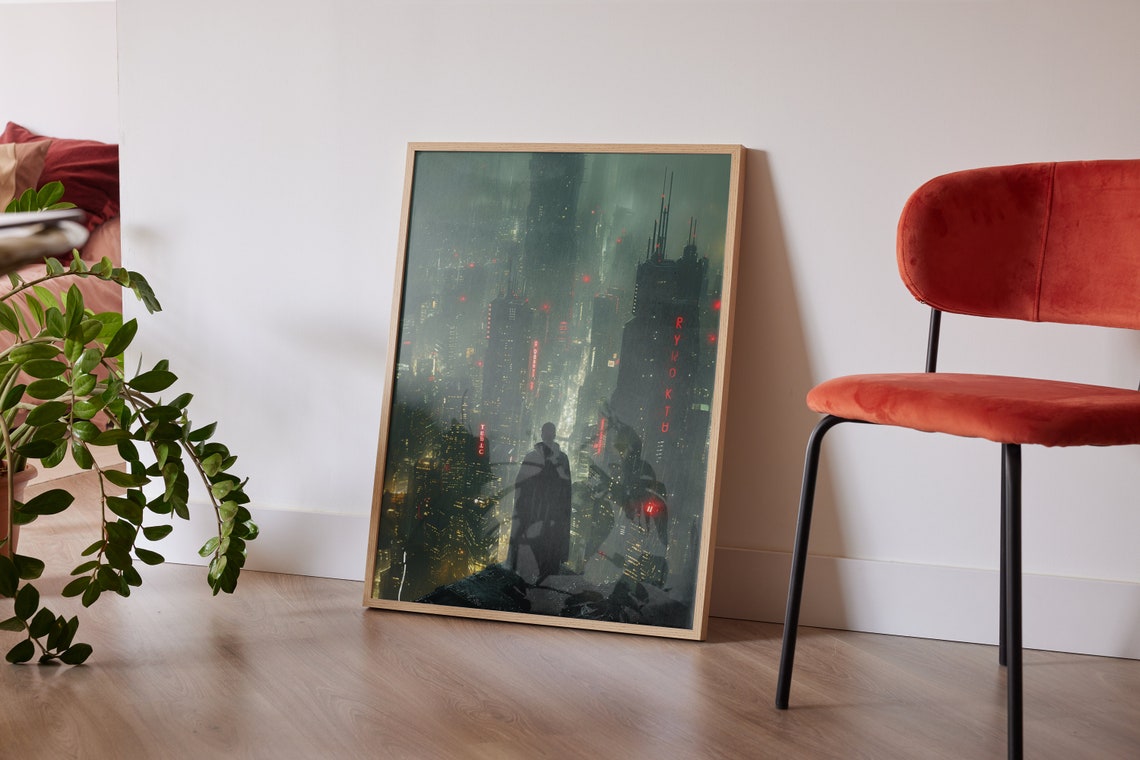 Blade Runner 2049 Themed Book Cover Art Ralph Mcquarries Inspired High ...