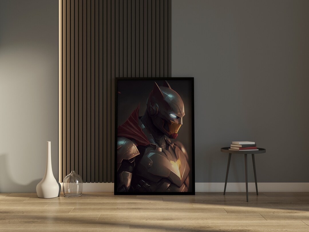 Iron Bat Suit DC Concept Art High Quality Digital Print - Etsy
