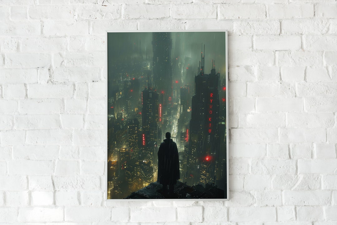 Blade Runner 2049 Themed Book Cover Art | Ralph Mcquarries Inspired ...