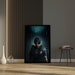 Cyberpunk Leon Kennedy Resident Evil Concept Art High Quality Digital ...