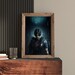 Cyberpunk Leon Kennedy Resident Evil Concept Art High Quality Digital ...