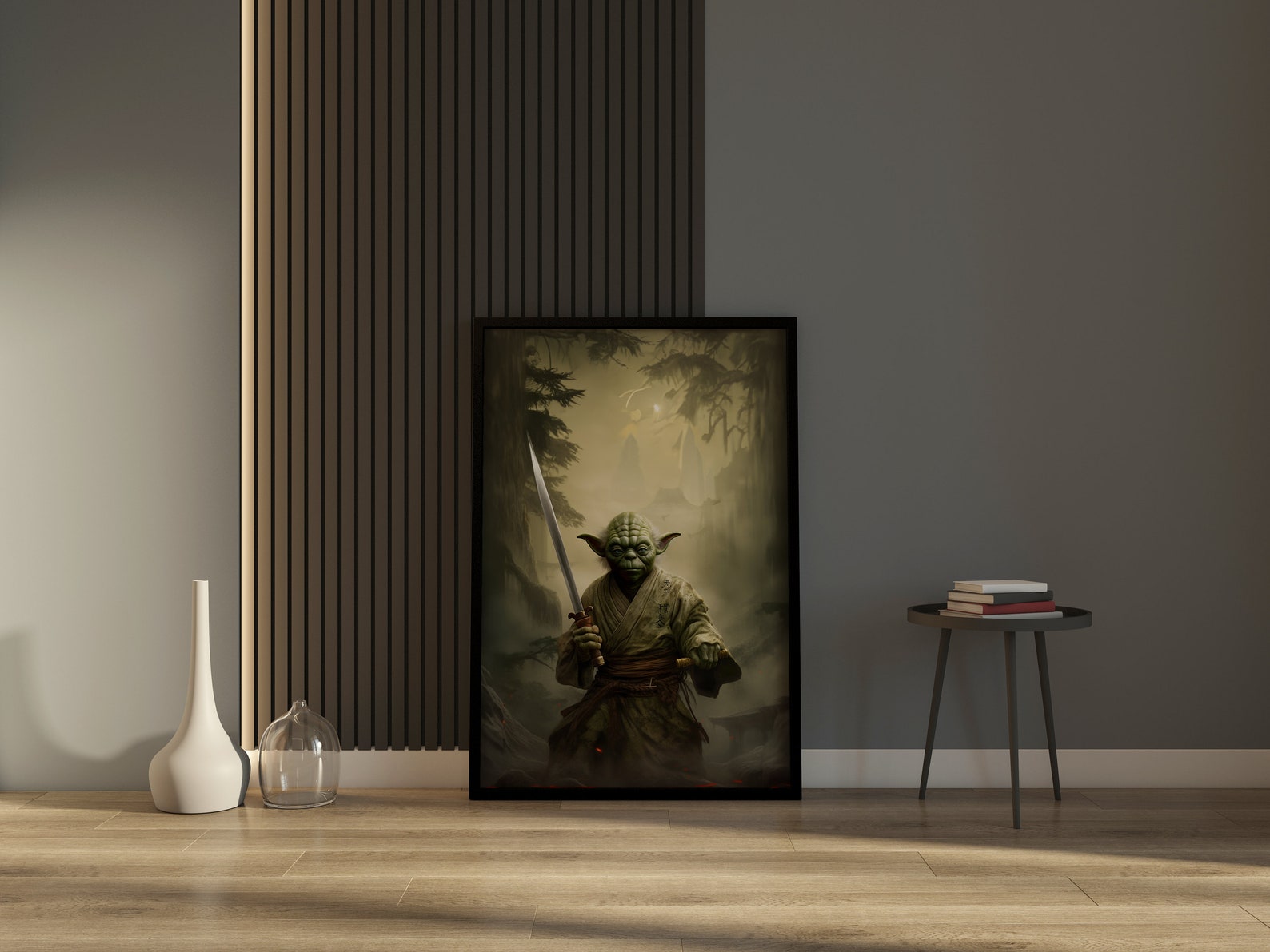 Samurai Yoda | Star Wars Concept Art | High Quality Digital Print - Etsy UK
