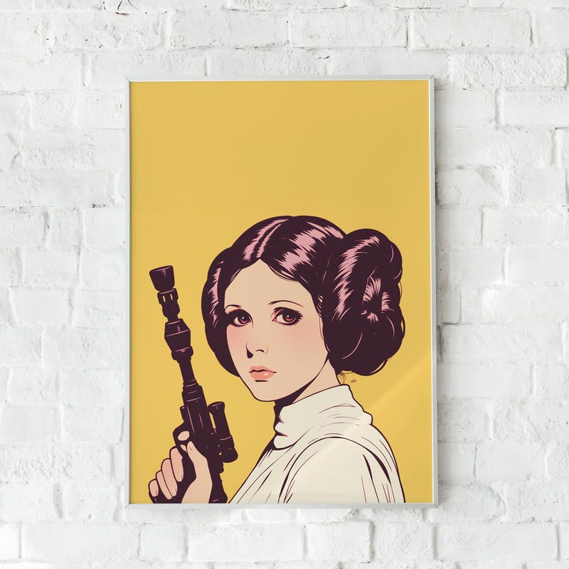 Princess Leia Svg - Etsy