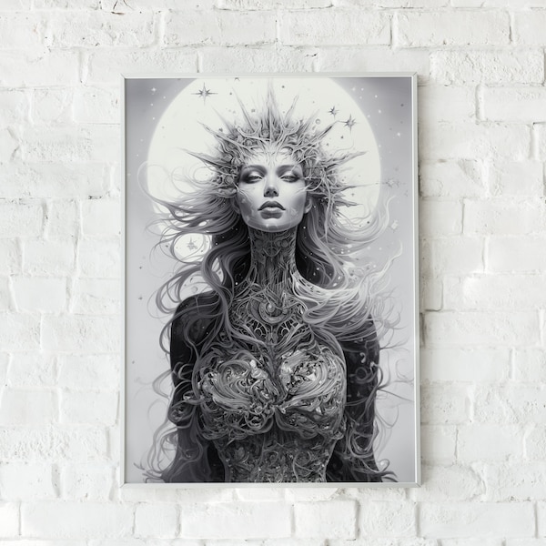 Celestial Concept Ai Art - Etsy