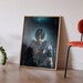 Cyberpunk Leon Kennedy Resident Evil Concept Art High Quality Digital ...