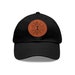 Stay Rooted Hat With Leather Patch round - Etsy