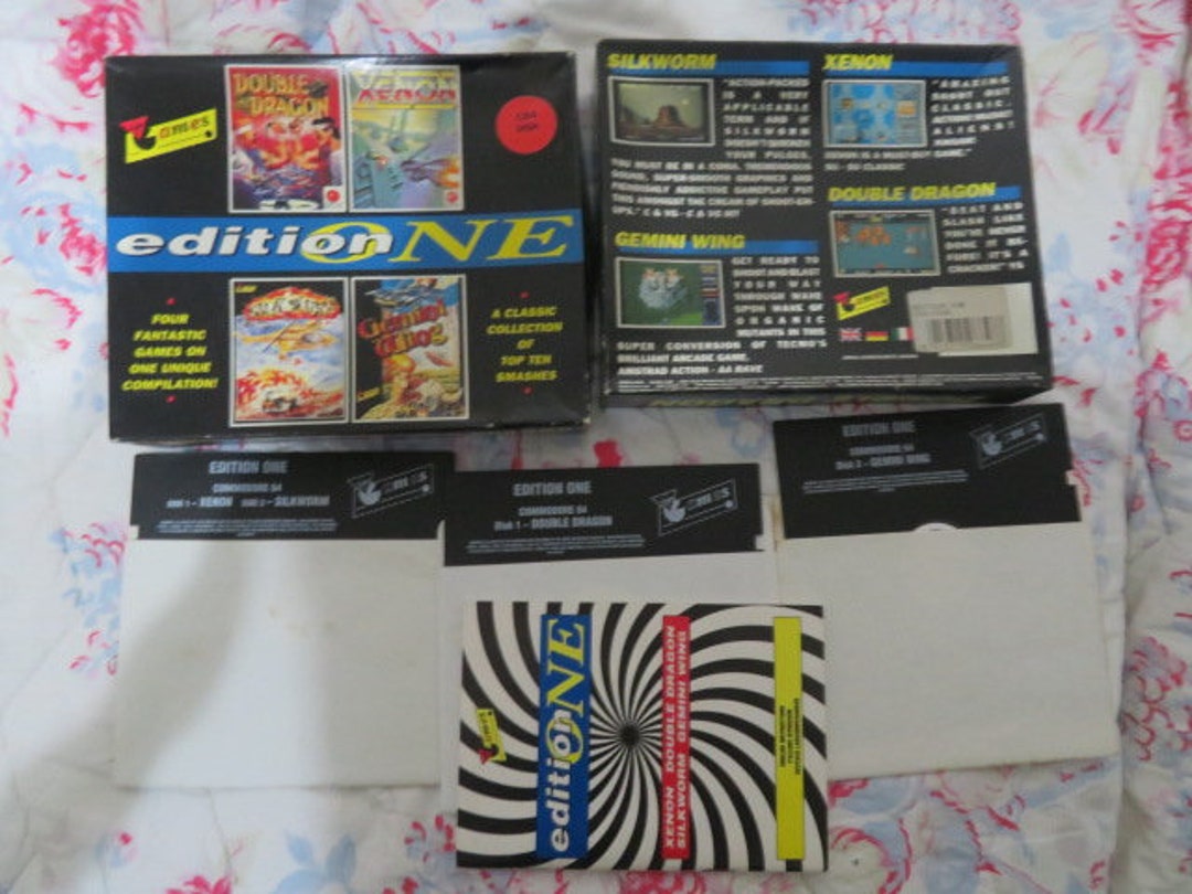 Commodore 64 Edition One (4 Disc Games Boxed Excellent Selection.) - Etsy