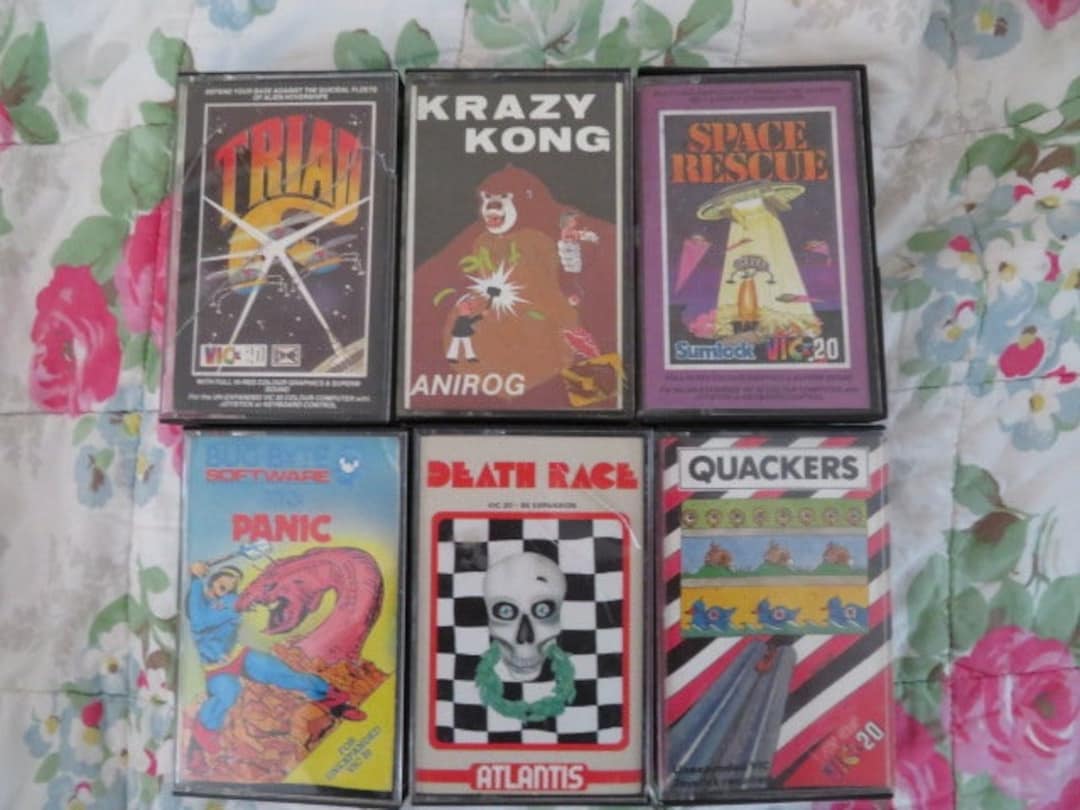 Commodore Vic 20 Games - Etsy UK