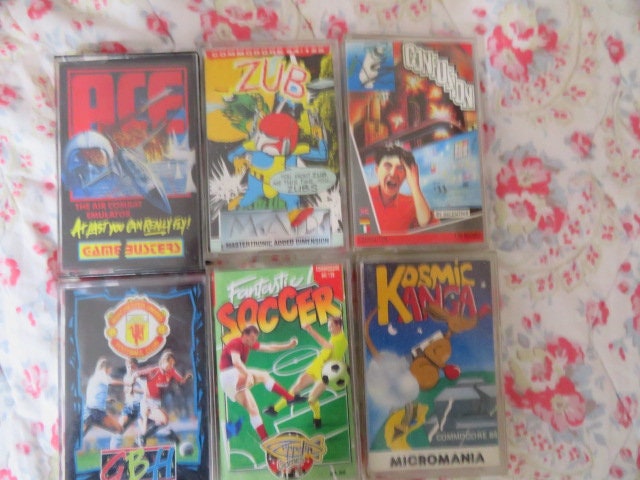 Commodore 64 Cassette Games. - Etsy