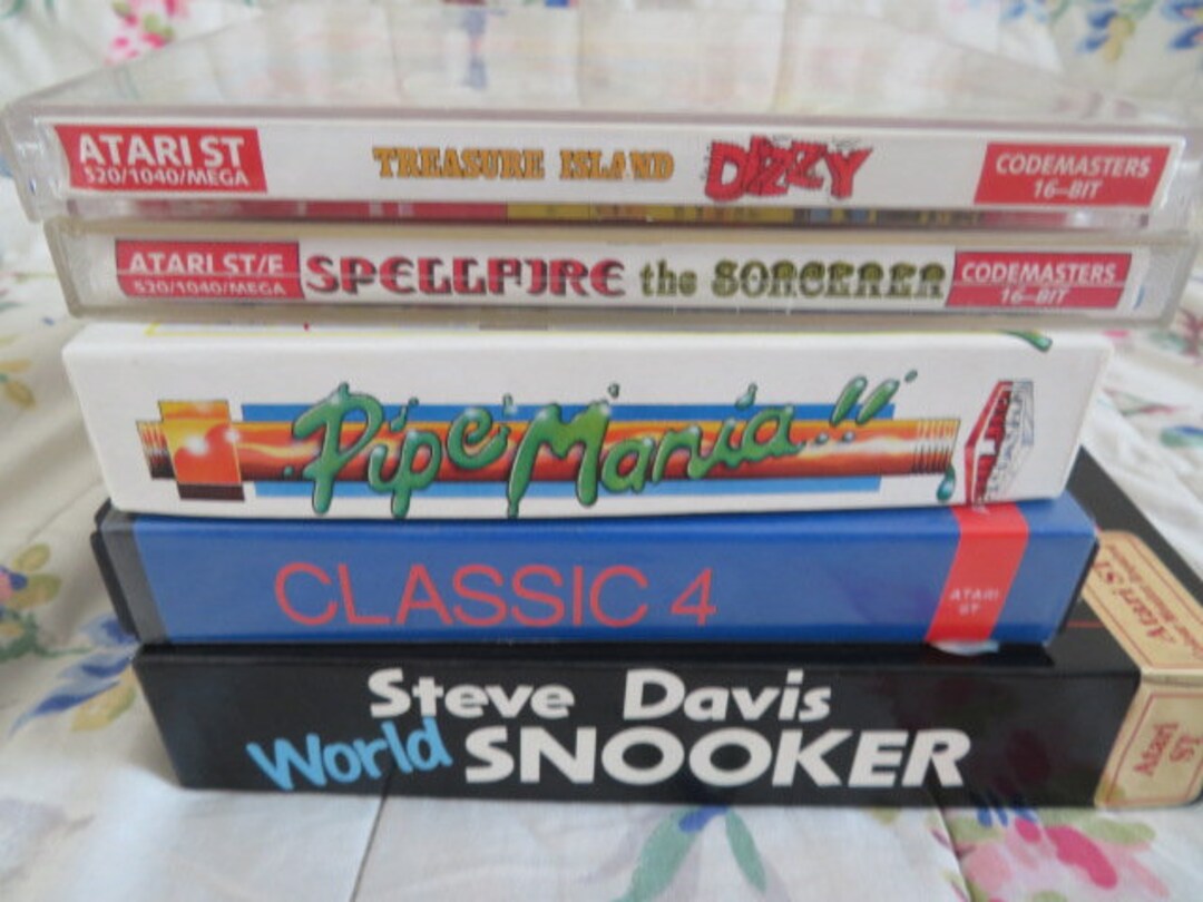 Atari St Games. - Etsy