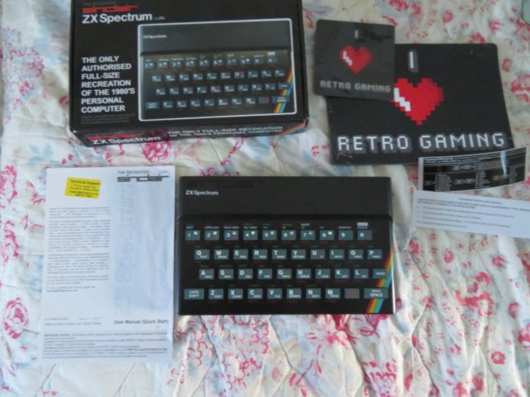 The Recreated Sinclair Zx Spectrum - Etsy