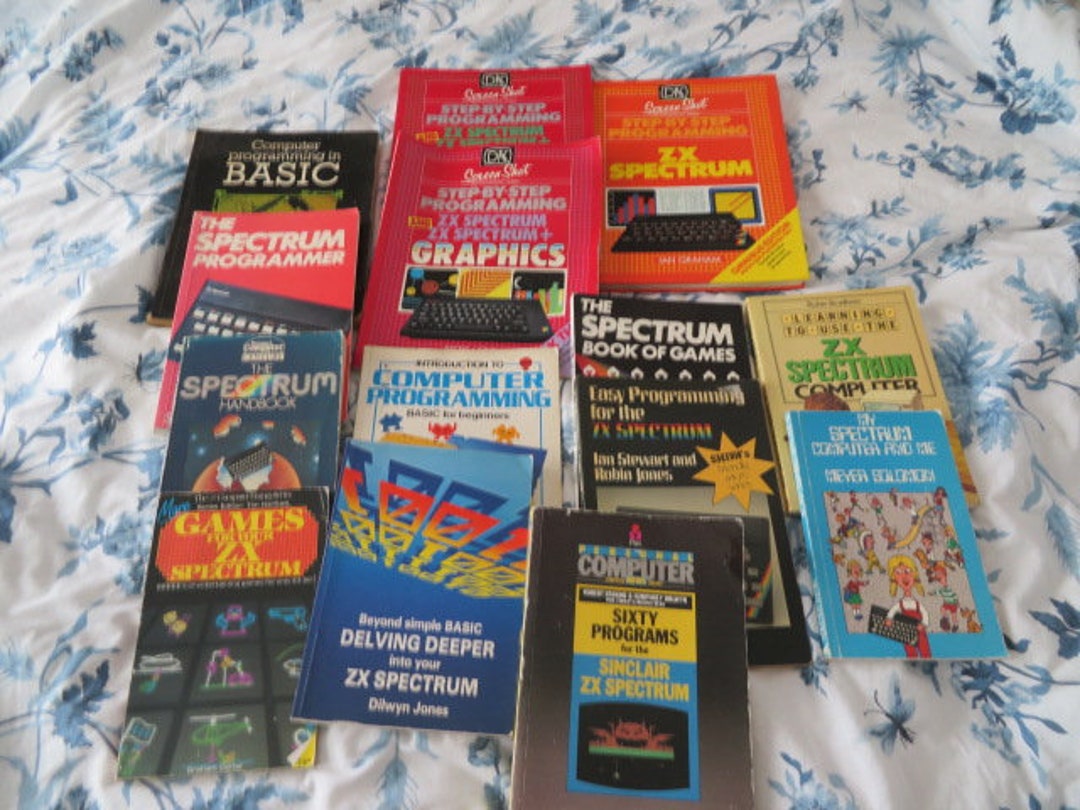 Zx Spectrum Original Mixed Programming, Hand Written Games Books - Etsy